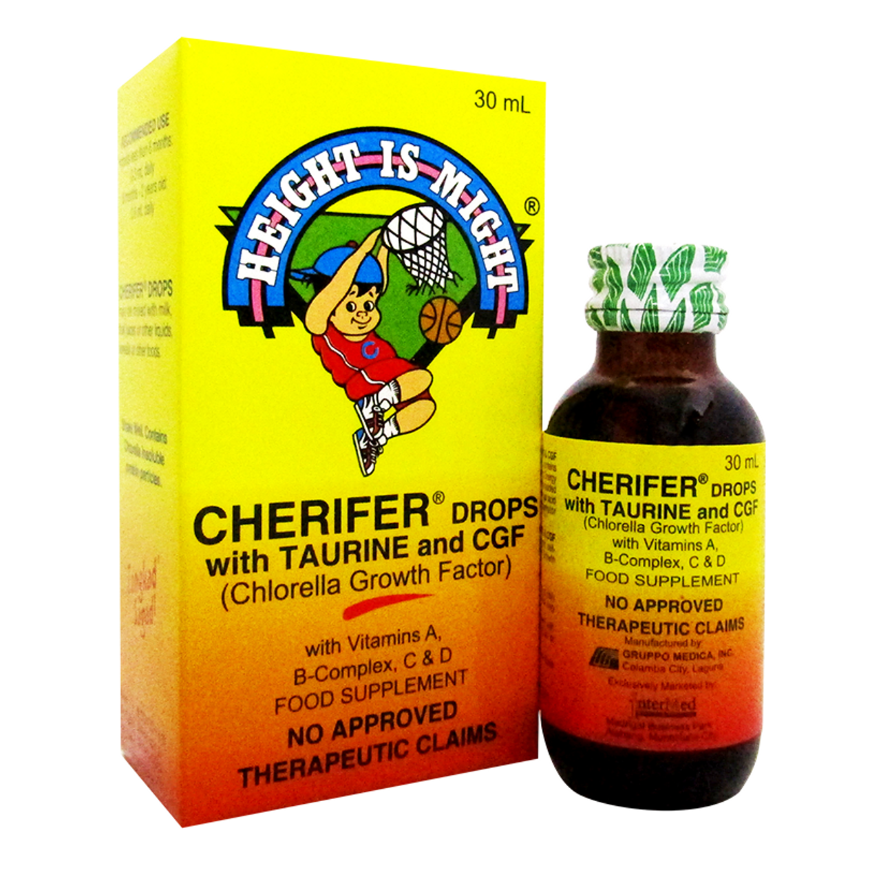 CHERIFER Taurine / Chlorella Growth Factor / Vitamin A / Vitamin B ...
